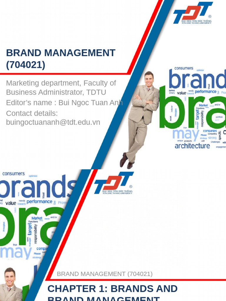 Chapter 01 Brands and Brand Management | PDF | Brand | Product (Business)