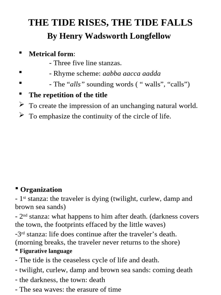 THE TIDE RISES, THE TIDE FALLS-edited. (E Learning) | PDF