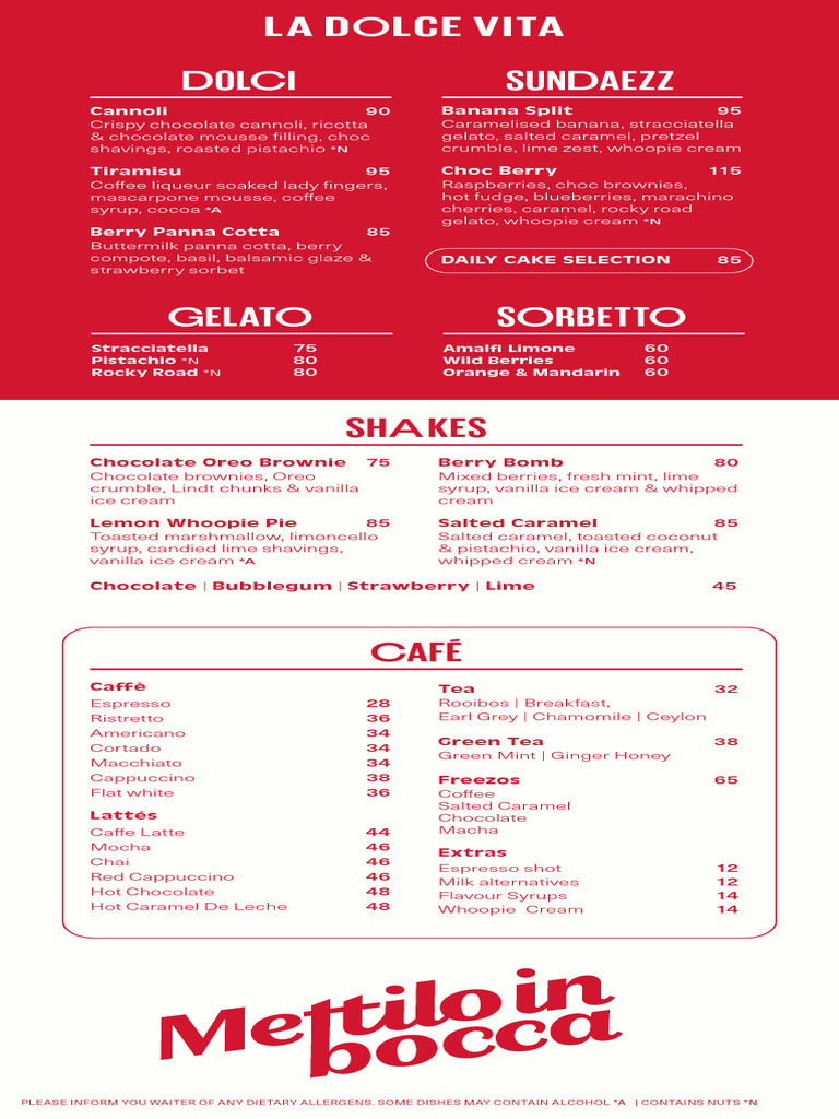 FUGAZZI Dessert Menu SEPTEMBER OCTOBER 2024 | PDF | Chocolate | Foods