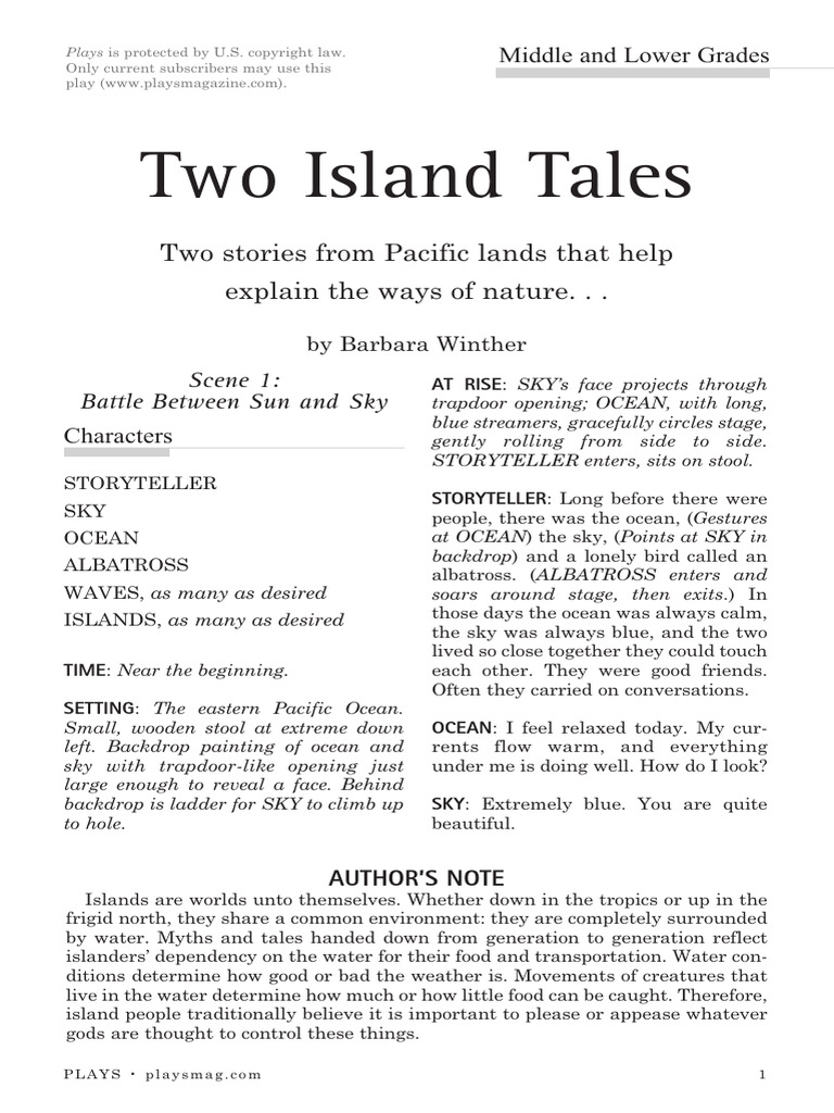 Two Island Taleshh | PDF | Poetry