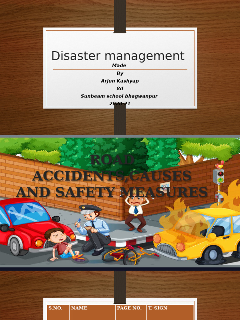 Disaster Management | PDF | Traffic | Traffic Collision