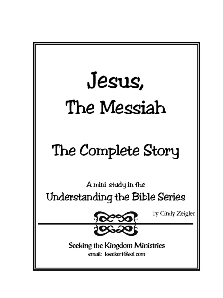 Jesus The Messiah | PDF | John The Baptist | Jesus