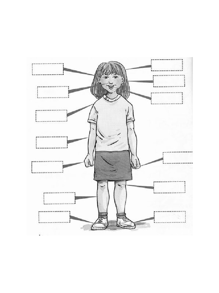 English Human Body Parts | PDF