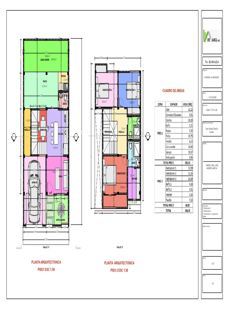 1 - PLANTAS (Medio Pliego) | PDF