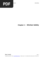 10 Basic Rules of Kitchen Safety & Sop | PDF | Kitchen | Hygiene