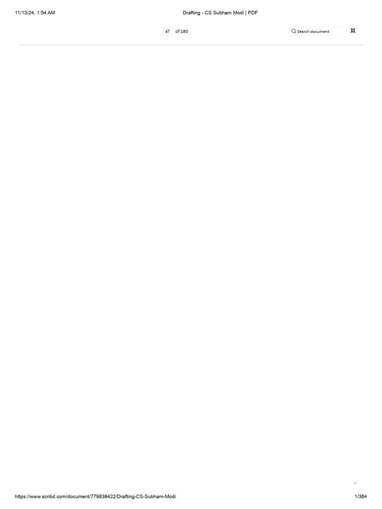 Drafting - CS Subham Modi - PDF | PDF | Graphics Software | Computer File