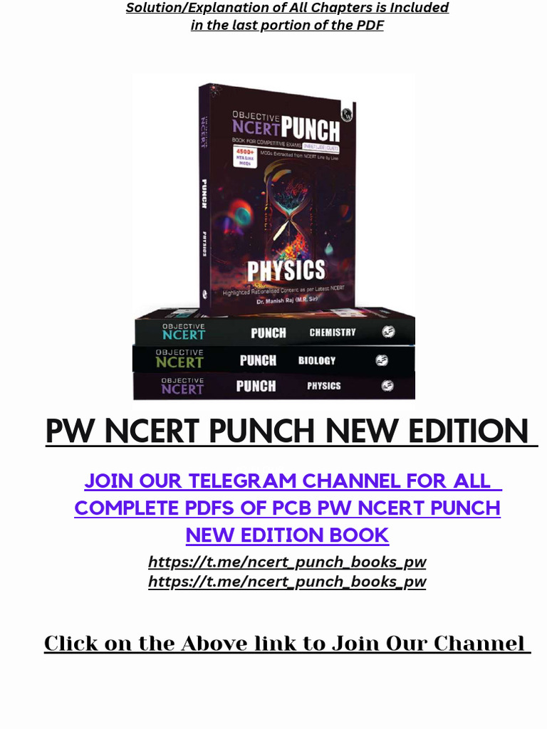 NCERT Punch Chemistry & Physics PDF | PDF | Digital Typography ...