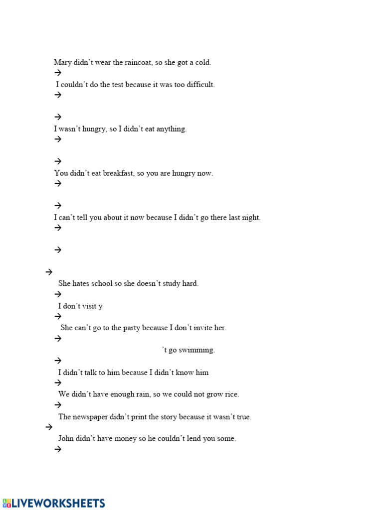 Conditional Sentence Reformulation | PDF