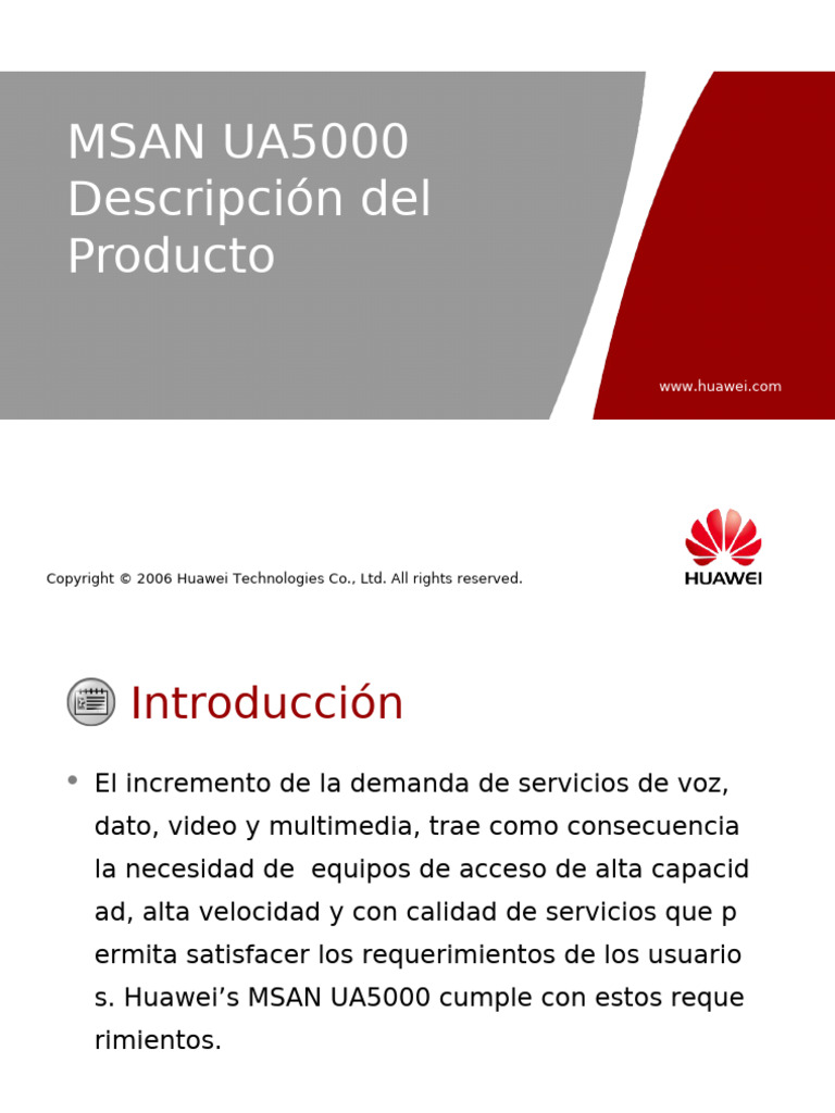 Descripcion Del UA5000 | PDF | Voz sobre IP | Modo de Transferencia ...