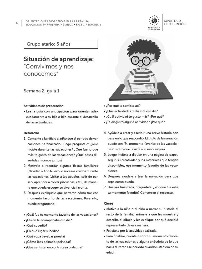 Parvularia 5 Años f1 s2 Impreso | PDF | Lavado de manos