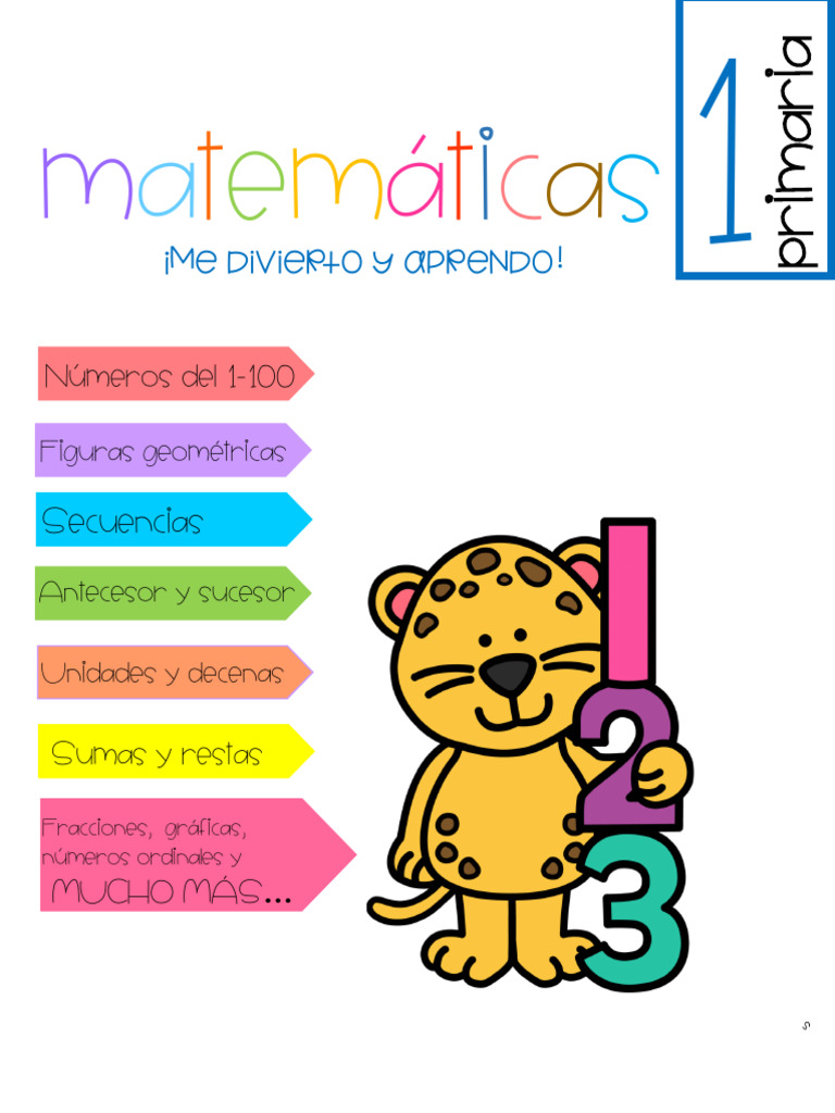 Matemáticas 1 Primaria | PDF