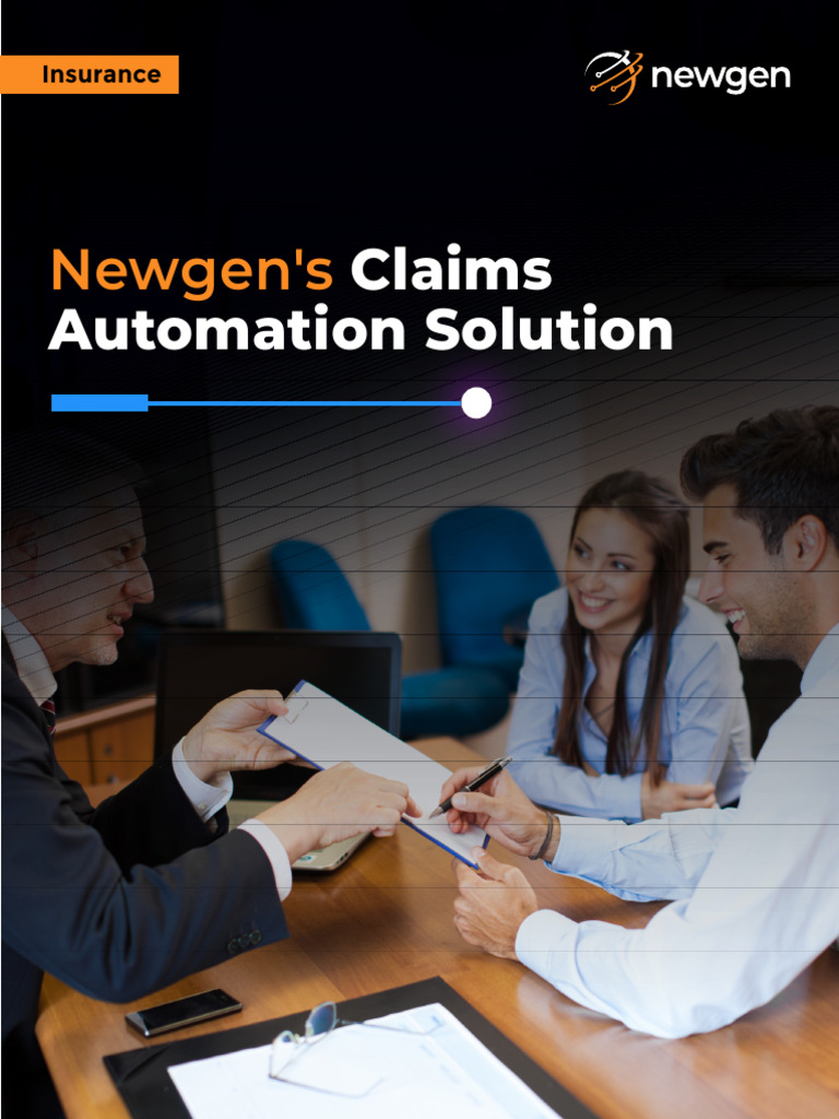 Newgen's Claims Automation Solution | PDF | Automation | Cloud Computing