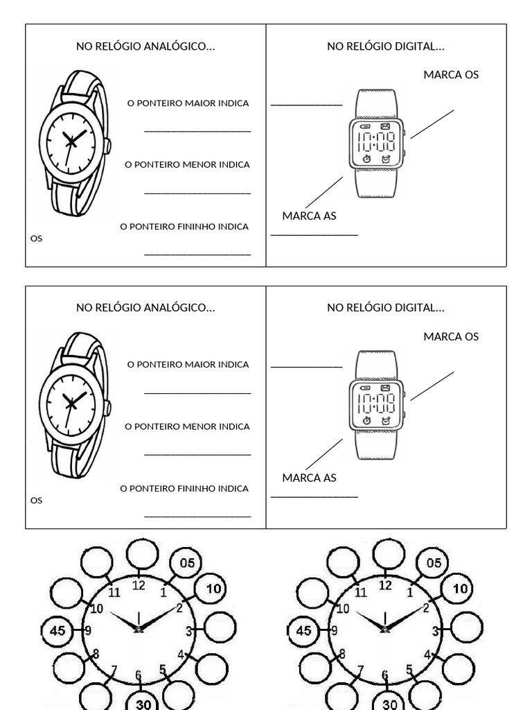 Atividade Relogio | PDF | Negócios | Direito
