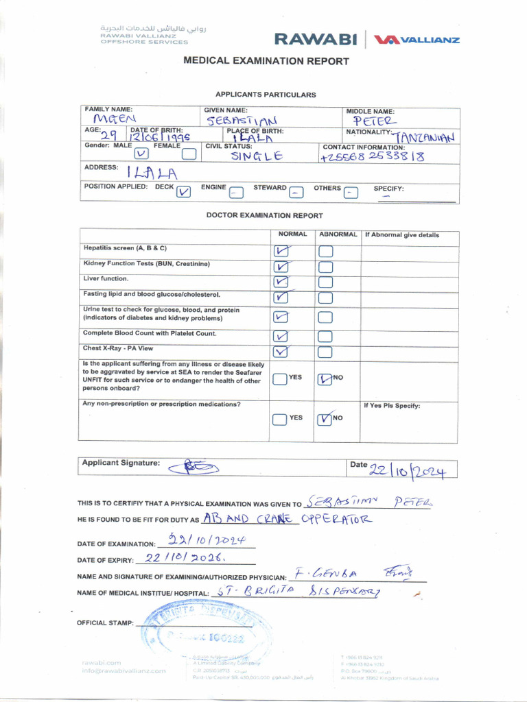 Sebastian, Medical | PDF