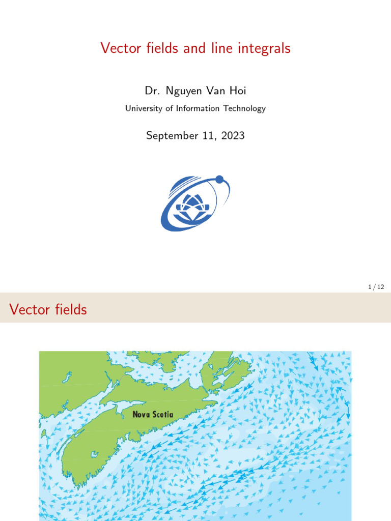 Vector Field Line Integrals Pdf 