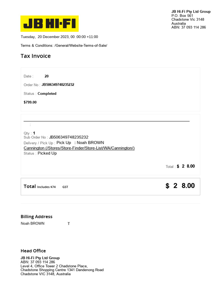 Facture Orange France 2024 | PDF