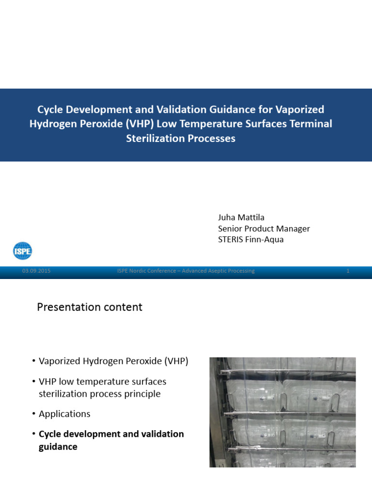 5 Juha Cycle Development and Validation Guidance For VHP ISPE | PDF ...