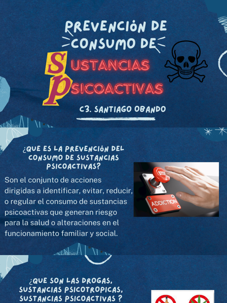 Prevención de Consumo de Sustancias Psicoactivas | PDF | Relaciones personales, crianza y ...