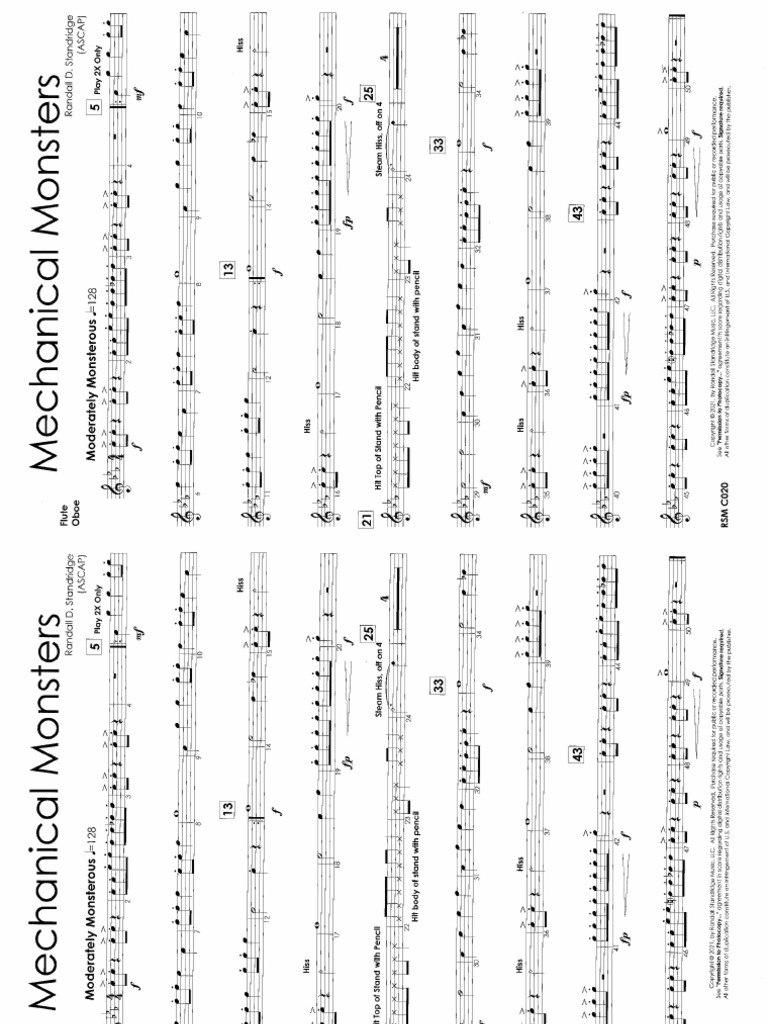 Mechanical Monsters | PDF