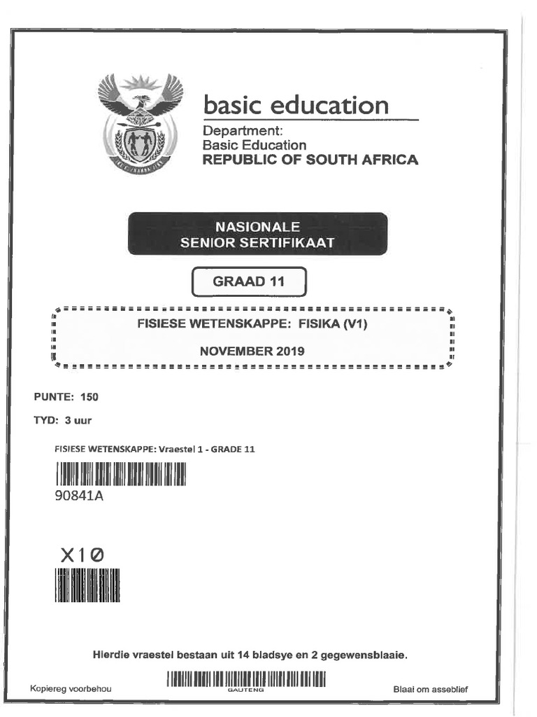 FW GR 11 V1 Nov 2019 | PDF