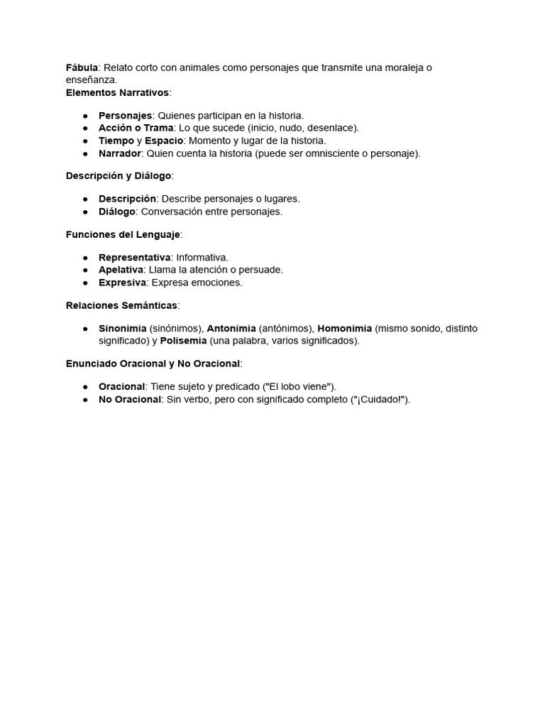 Examen Castellano | PDF
