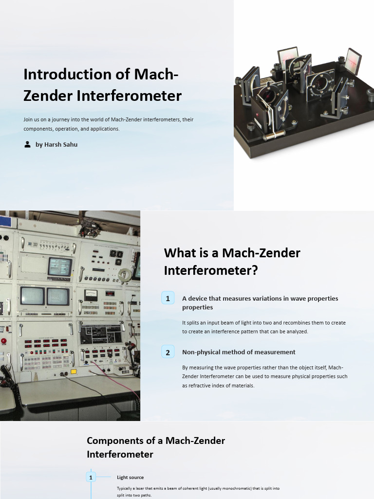introduction-the-Mach-Zender-Interferometer by Harsh Sahu | PDF ...