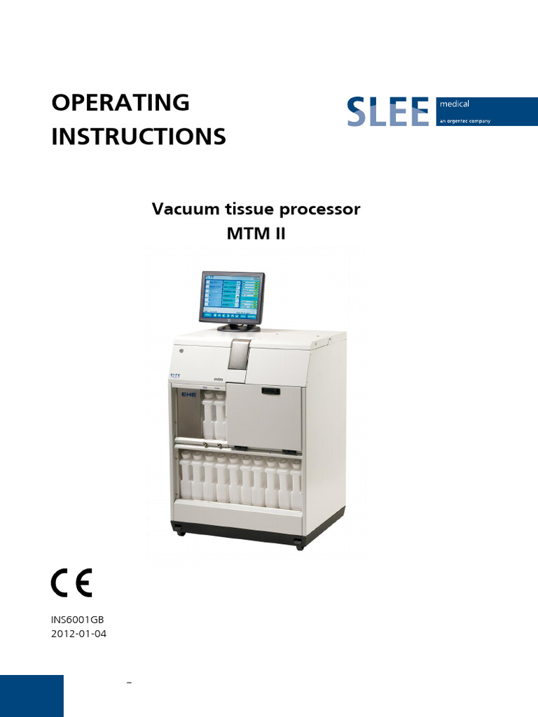 Slee MTM II Operating Instructions | PDF | Password | Power Supply
