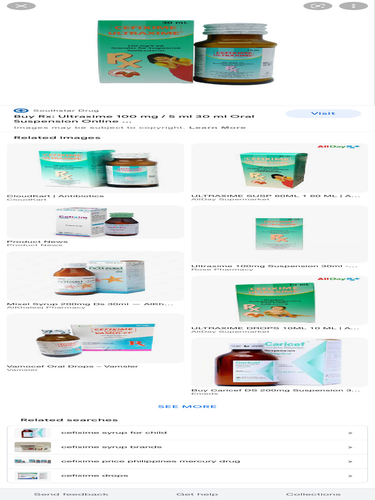 Cefixime Syrup - Google Search | PDF