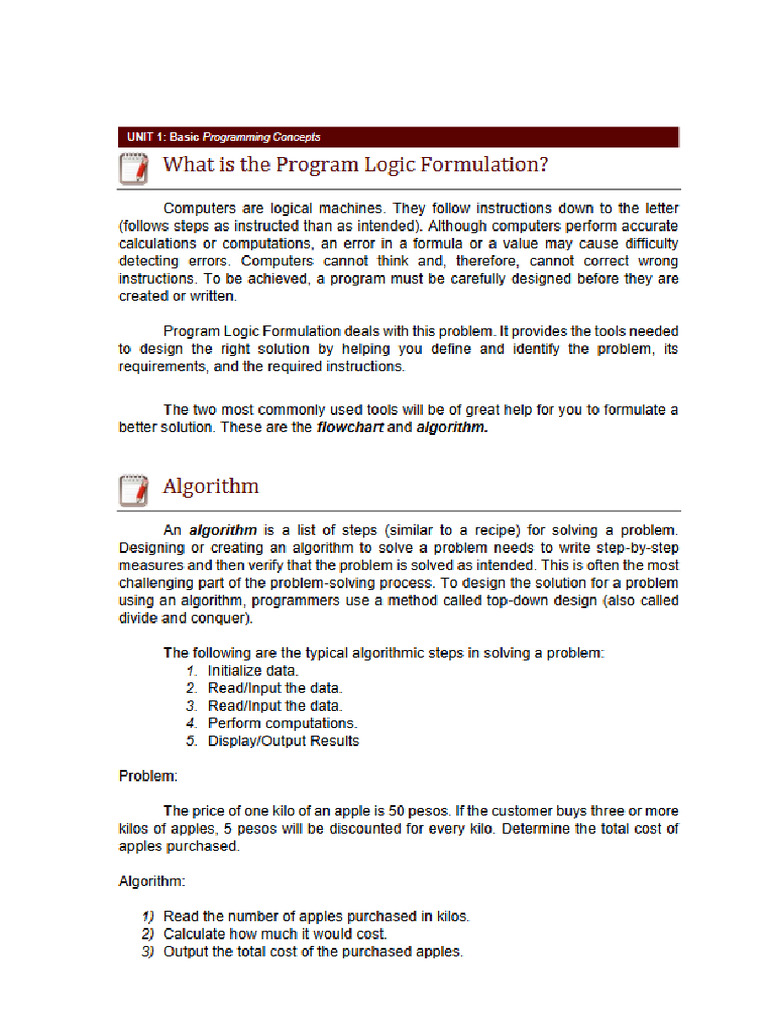 Module 2 IT 103 CC Computer Programming 1 | PDF