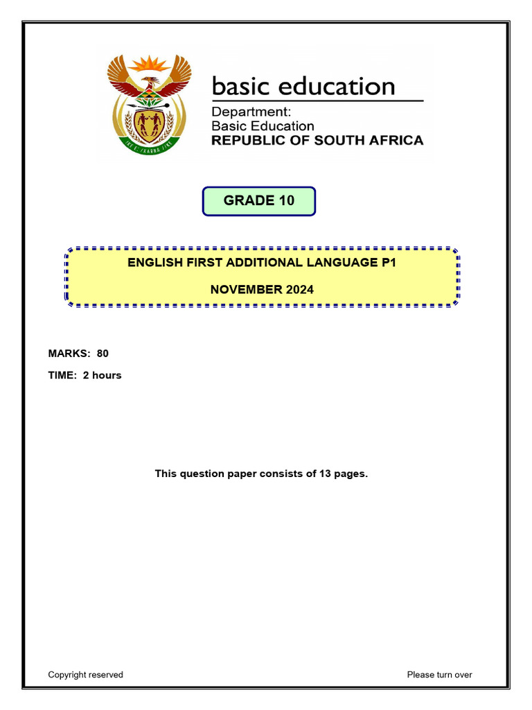 Grade 10 Final Exam P1 Moderated - FINAL | PDF | Cyberbullying | Social Media