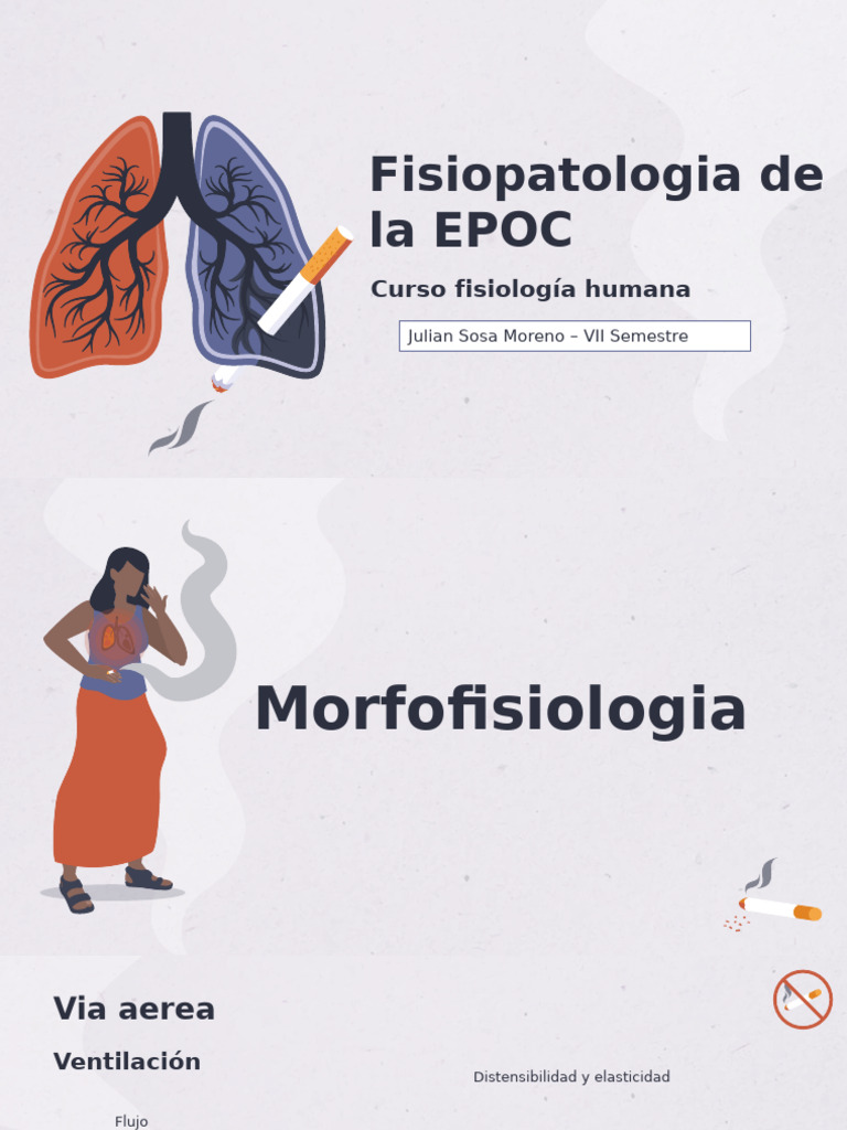 Clase EPOC | PDF | Enfermedad pulmonar obstructiva crónica | Tos