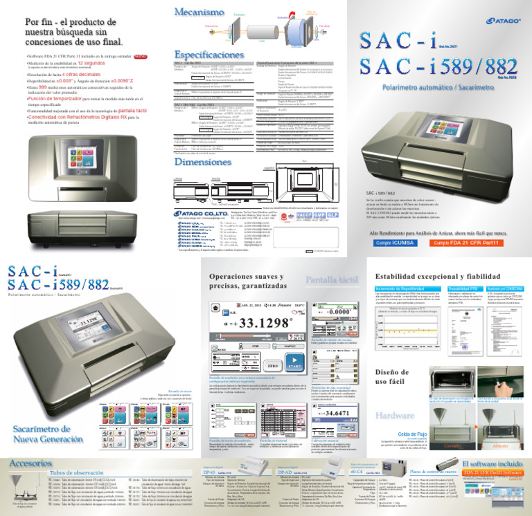 Polarímetro Automático SAC-i 589/882 | PDF | Óptica | Radiación electromagnética