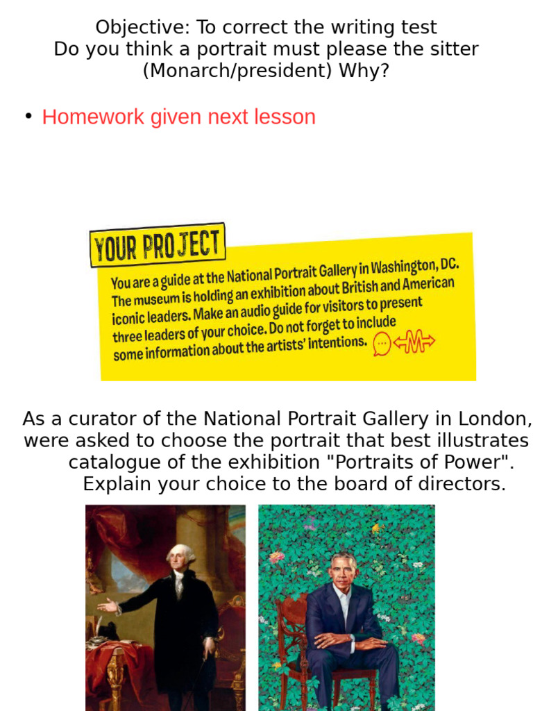 Portraits of Power: Analyzing Iconic Art | PDF