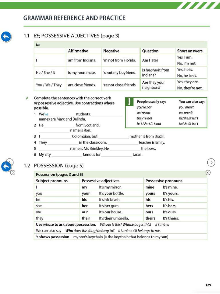 Grammar Meeting 4 | PDF