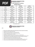June Exam Invigilation - Timetable - G.E.T 2025 | PDF