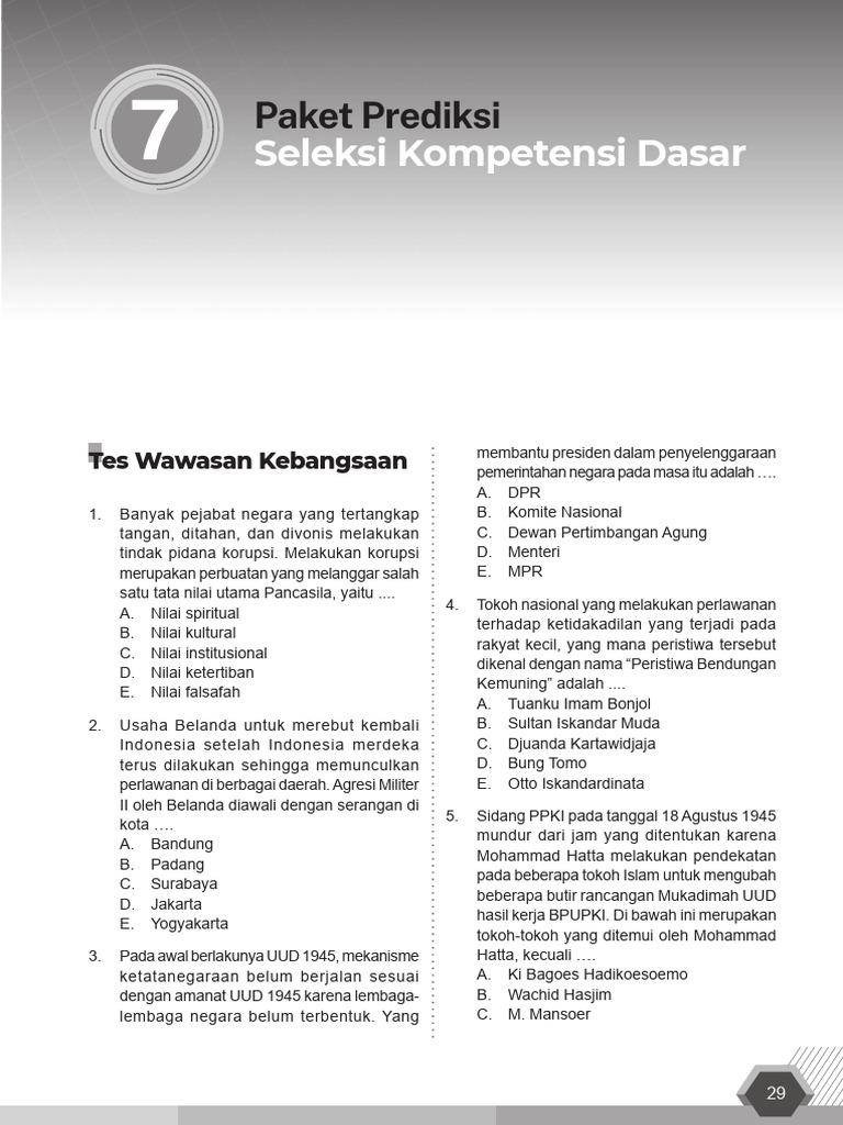 Try Out 2 (Tahap 4) | PDF