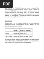 Form 5 Maths MR Uzairi 24.02.2025 | PDF | Insurance | Financial Services