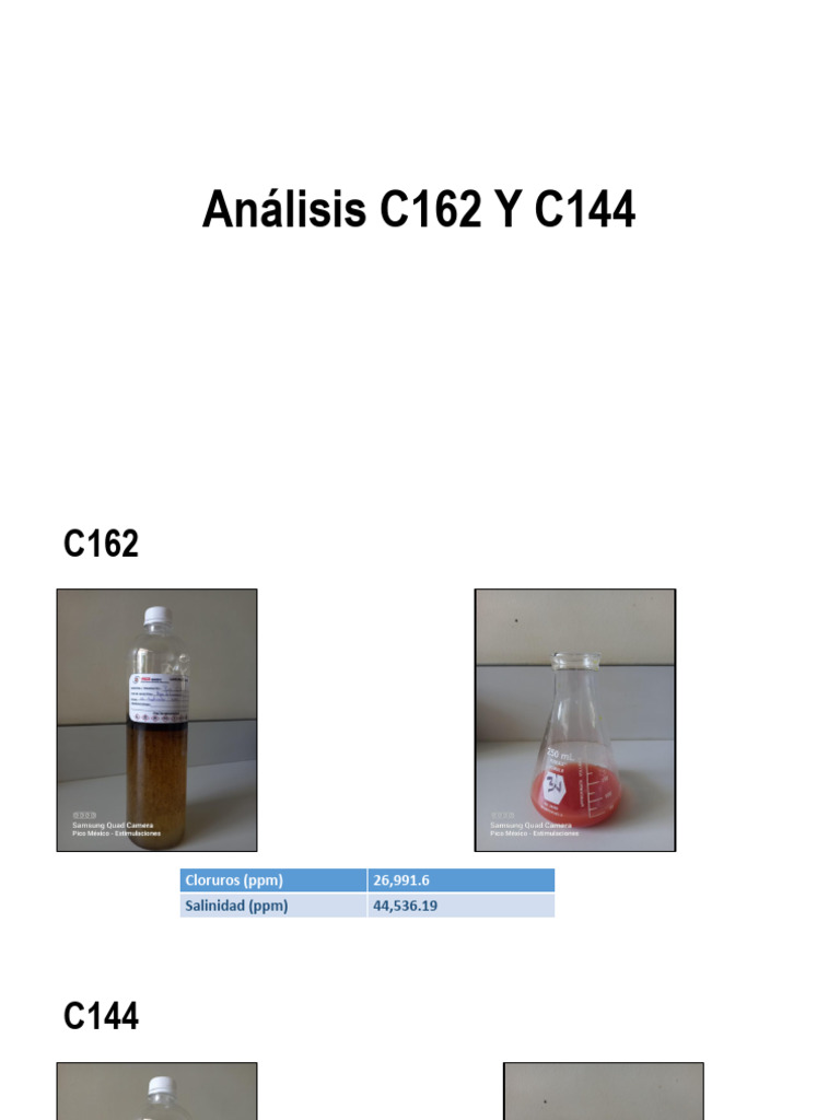 Análisis C162 Y C144 | PDF