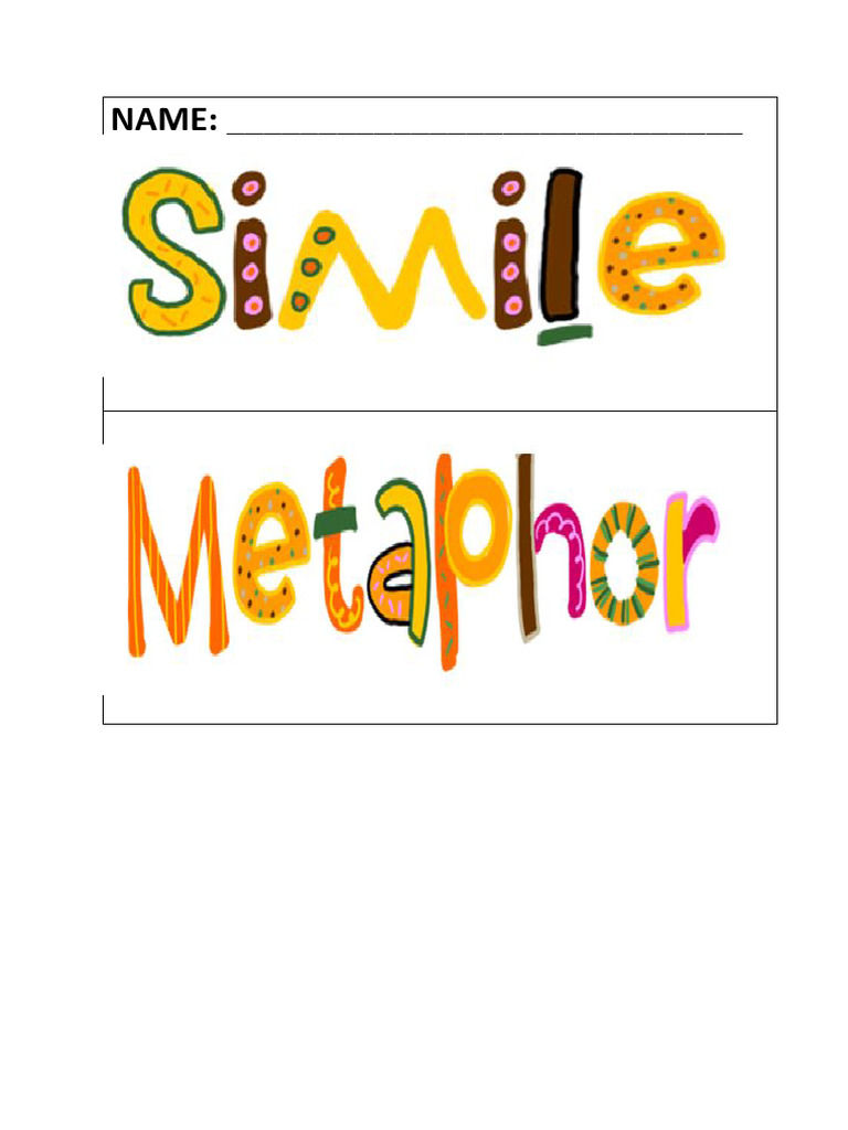 Understanding Similes and Metaphors | PDF