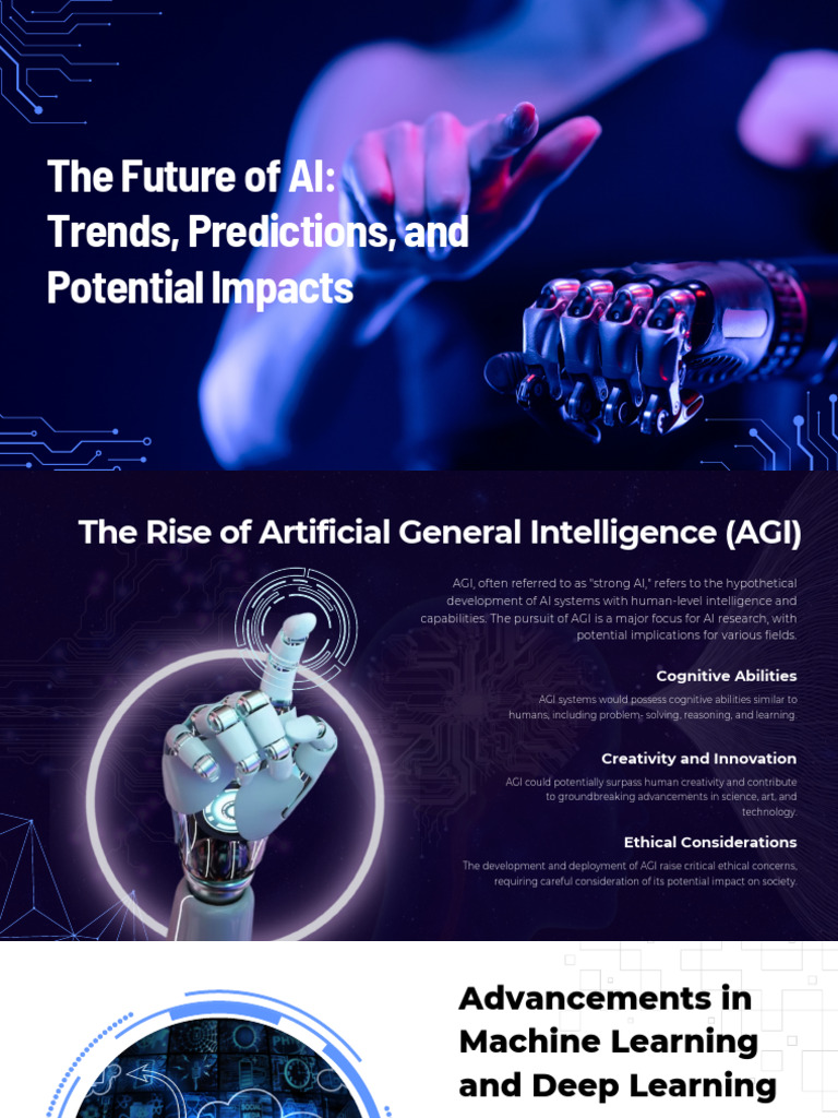 The Future of AI: Trends, Predictions, and Potential Impacts | PDF