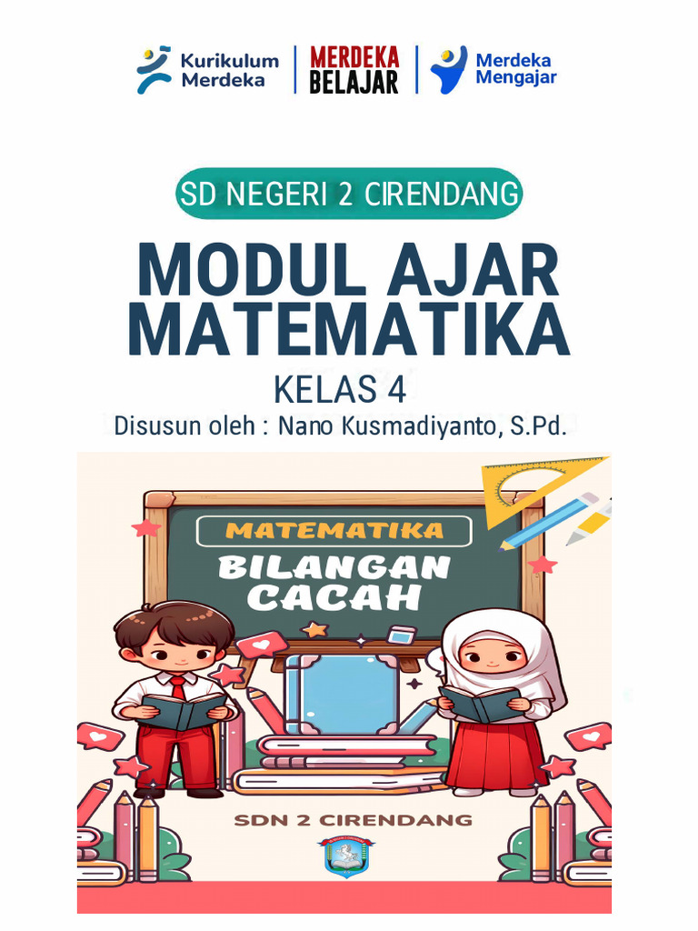 Modul Ajar Matematika SD Edit | PDF