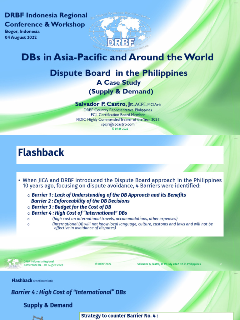 Session 4 DBs in Aisa Pacific and Around The World - Salvador Castro | PDF