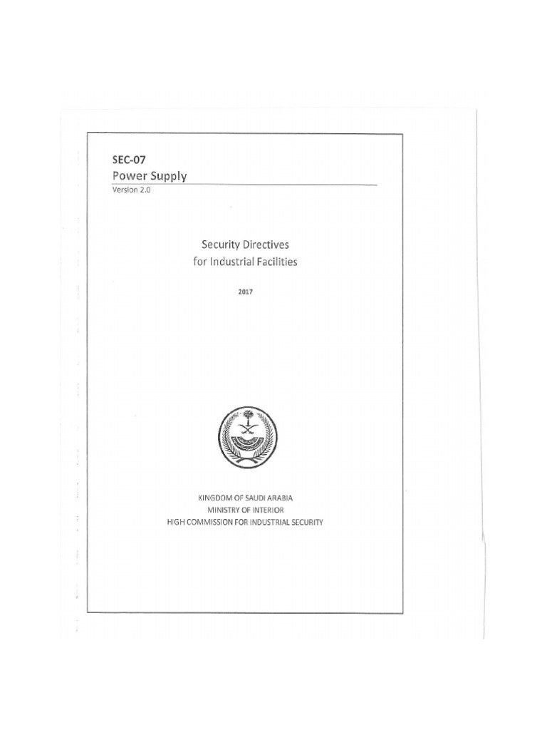 SEC-07 HCIS Standards | PDF