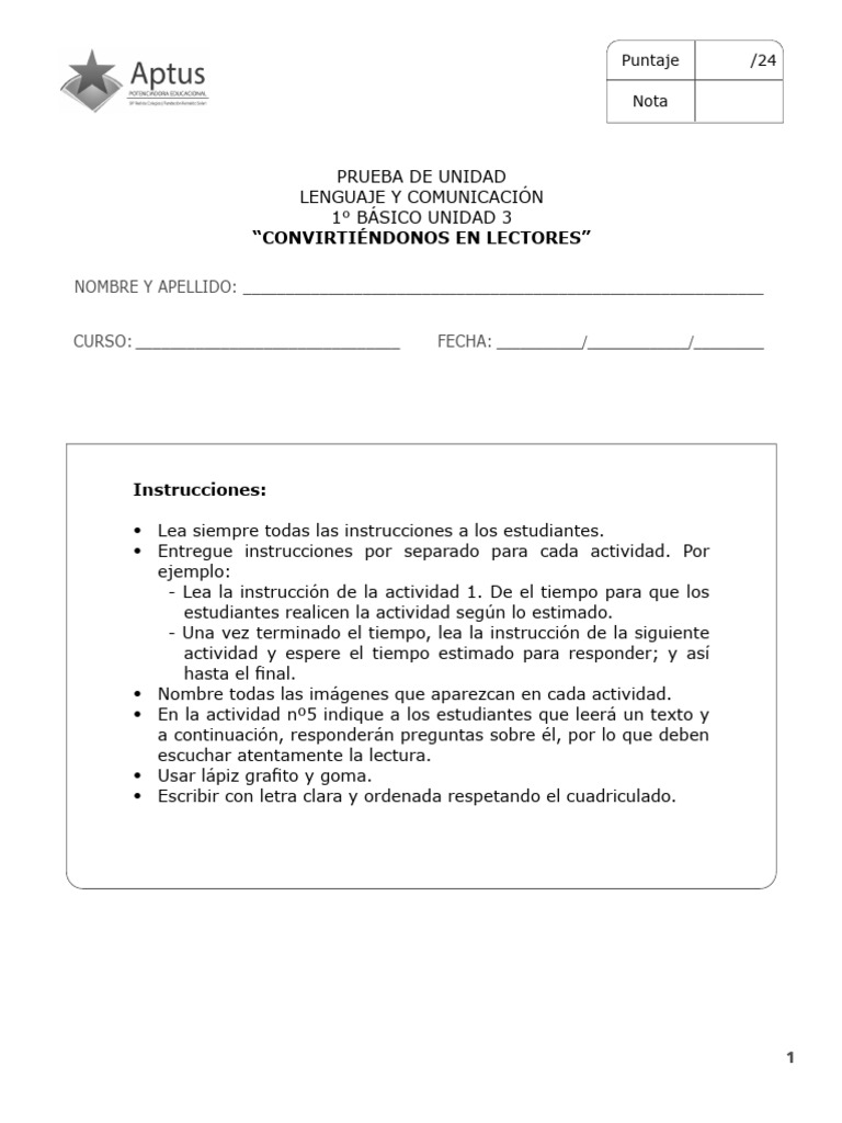 Pu U3 1 Lje 2024 | PDF