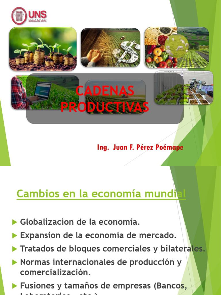 Clase 5 - Cadenas Productivas | PDF | Comercio | Mercado (economía)