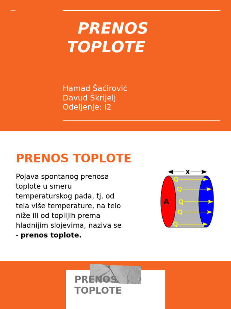 Prenos Toplote | PDF