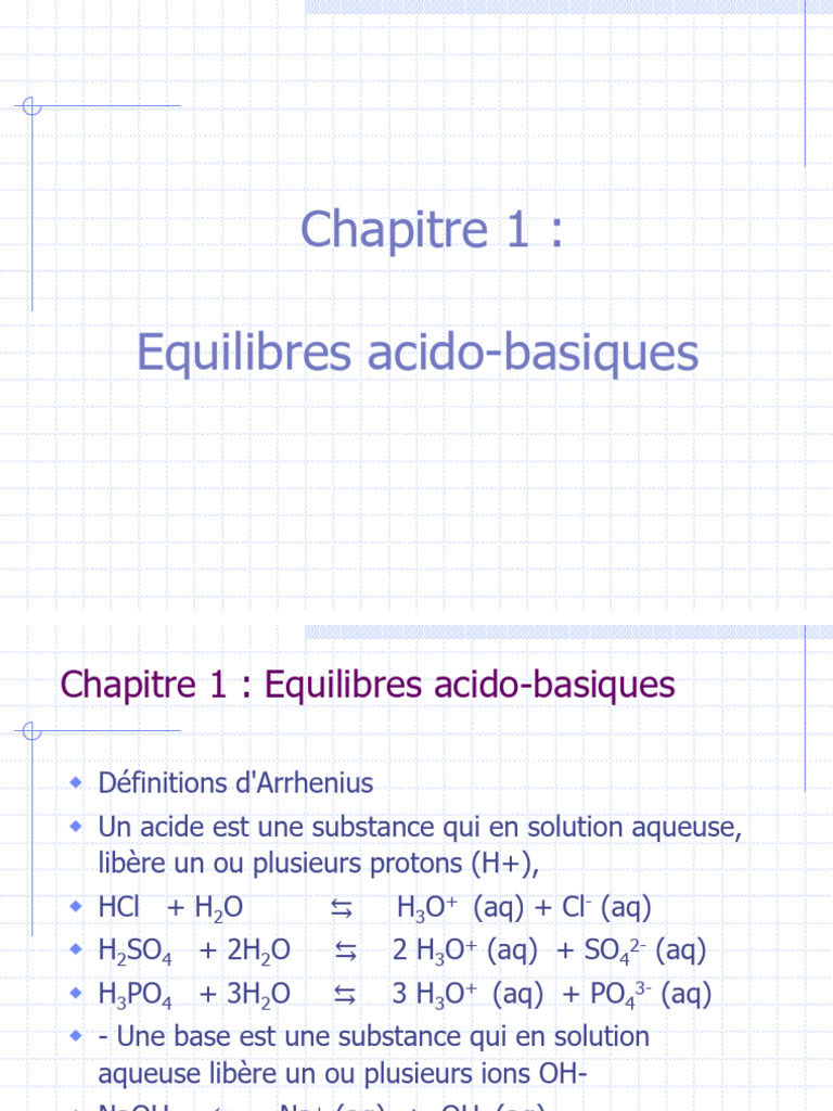 Cours Chimie en Solution Hassan | PDF | Cinétique chimique | Précipité