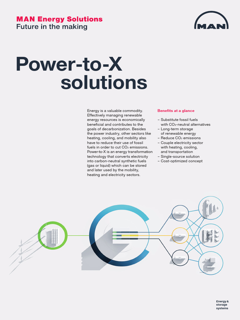 Power-to-X Solutions | PDF | Renewable Energy | Energy Storage