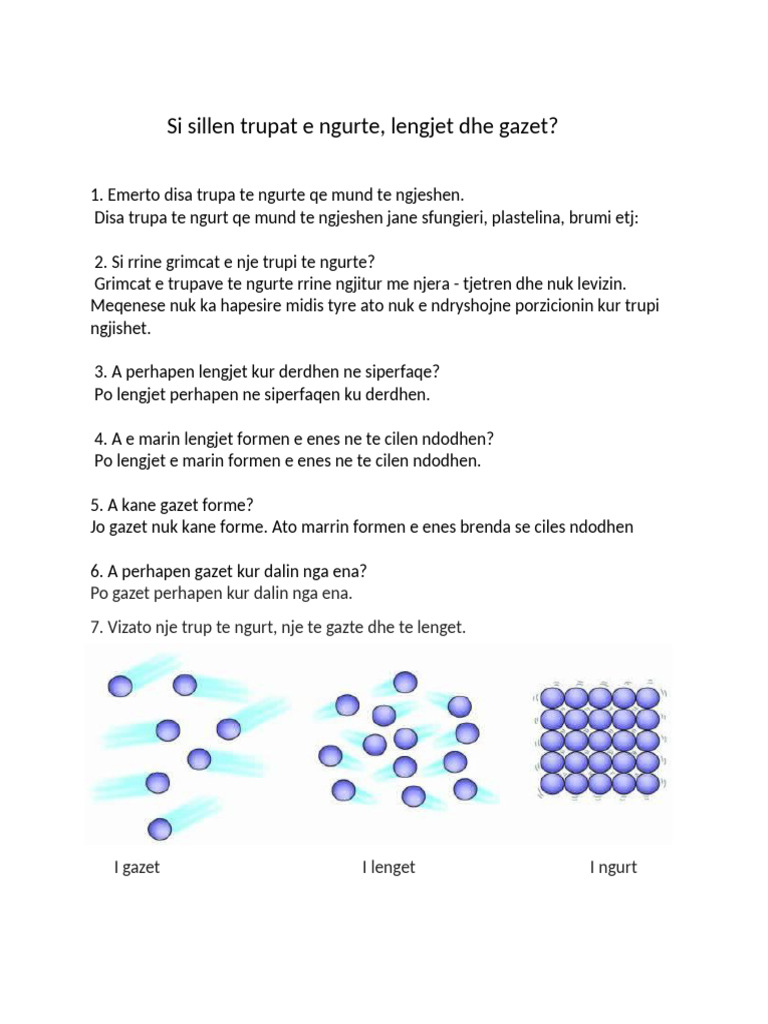 Si Sillen Trupat e Ngurte | PDF