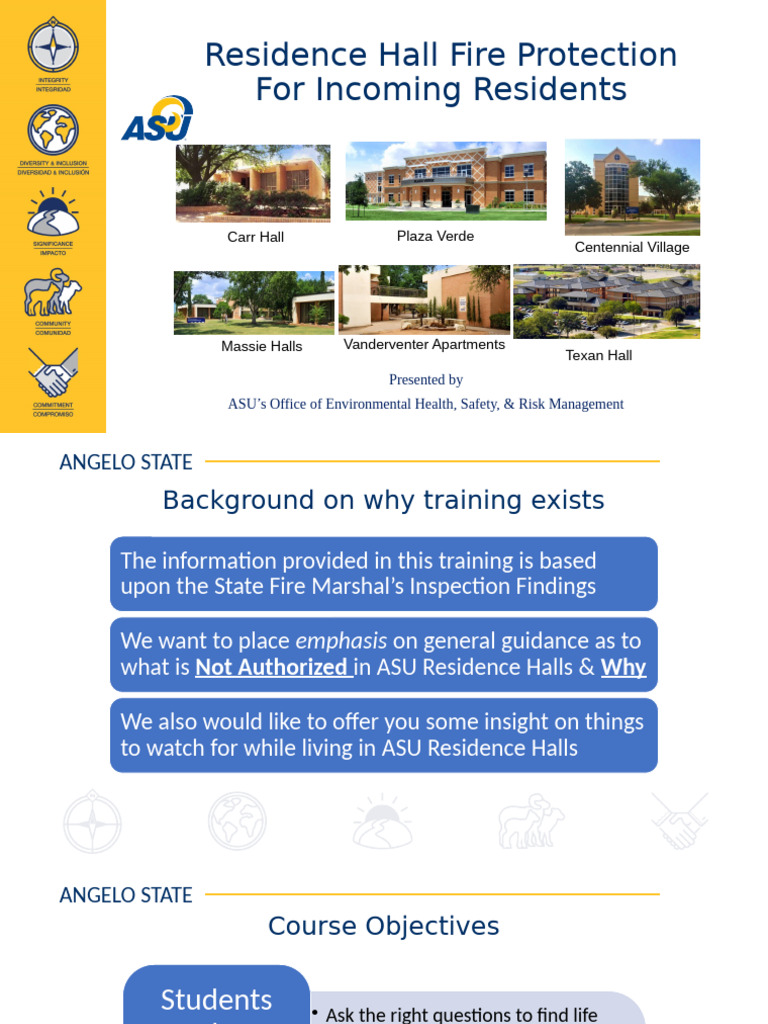 Residence Hall Fire Prevention - English - 2023 | PDF